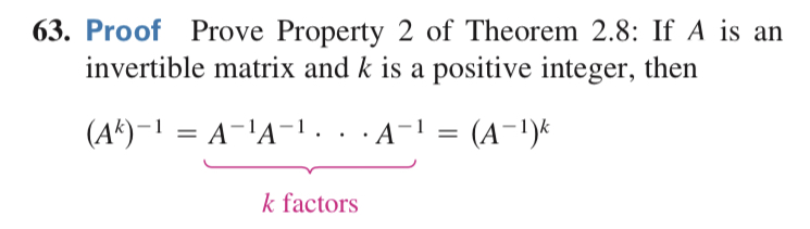 Solved Proof Prove Property 2 ﻿of Theorem 2.8: If A ﻿is | Chegg.com