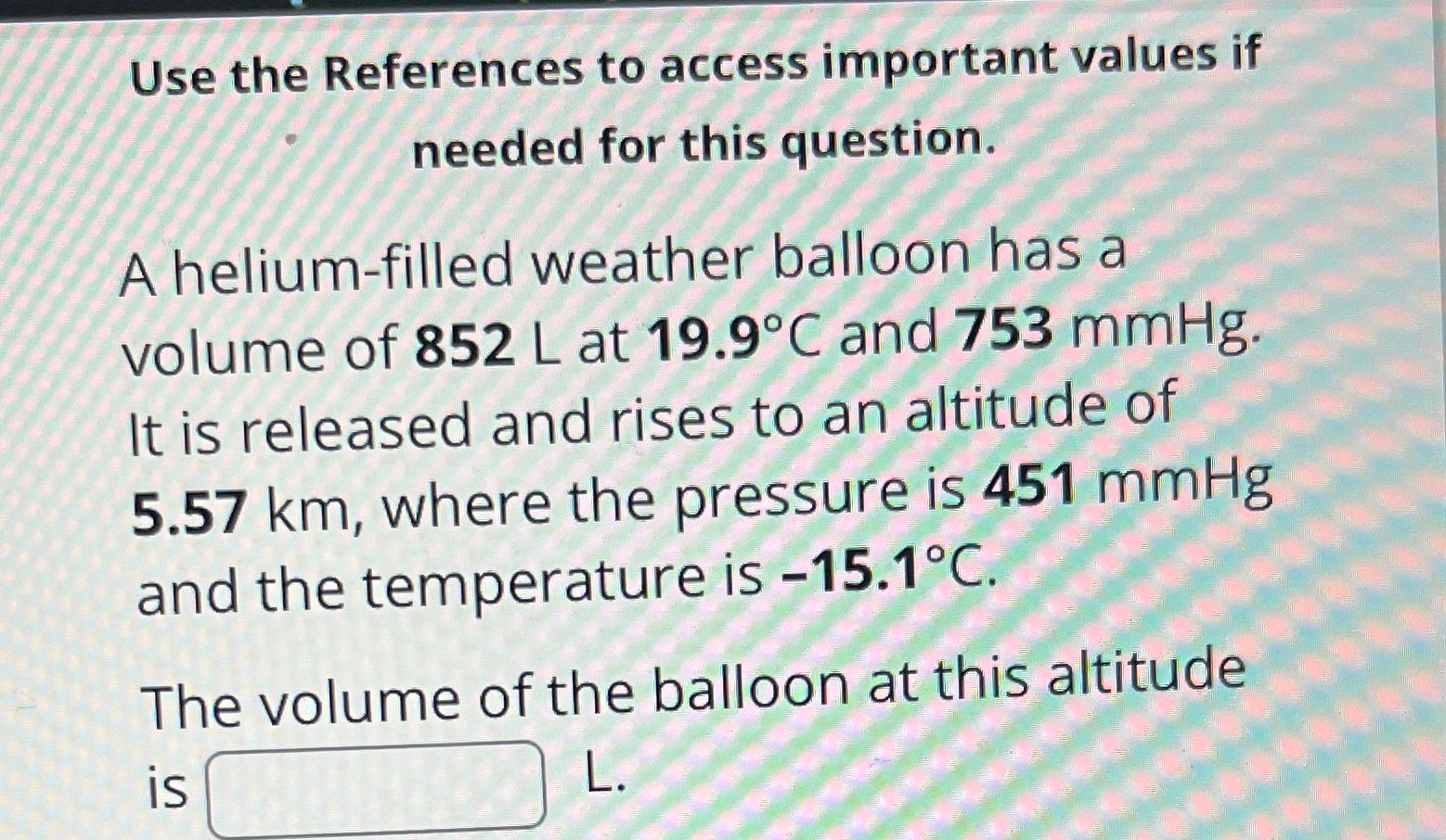 Solved Ch 13 ﻿Use the References to access important values | Chegg.com