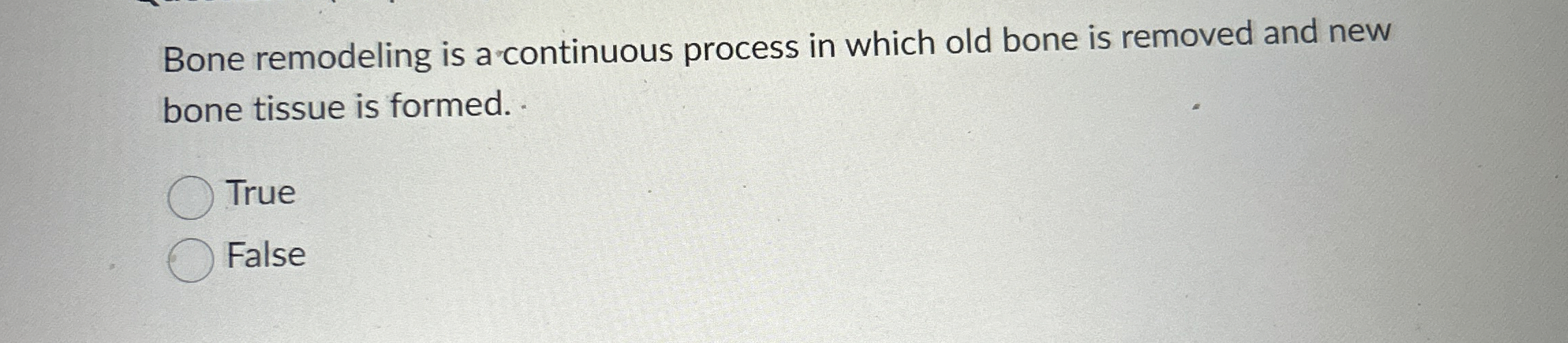 High Quality SOLUTION Bone remodeling is a continuous process in which old | Chegg.com