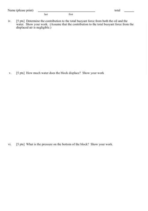 Solved Name (please print) 002 m 1. [30 points total] A. In | Chegg.com