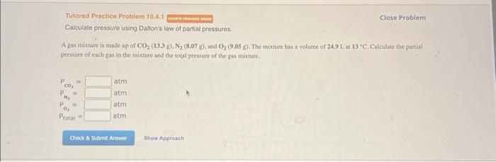 Solved Tutored Practice Problem 10.4.1 Close Problem | Chegg.com
