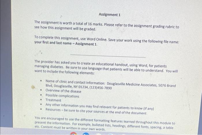 You have been tasked with creating a presentation | Chegg.com