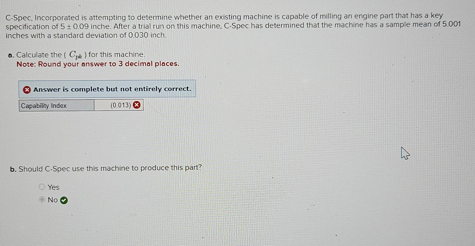 Solved C-Spec, Incorporated is attempting to determine | Chegg.com