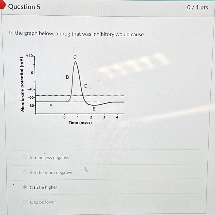 Solved In the graph below, a drug that was inhibitory would | Chegg.com