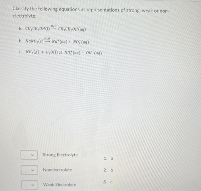 Solved Classify the following equations as representations | Chegg.com