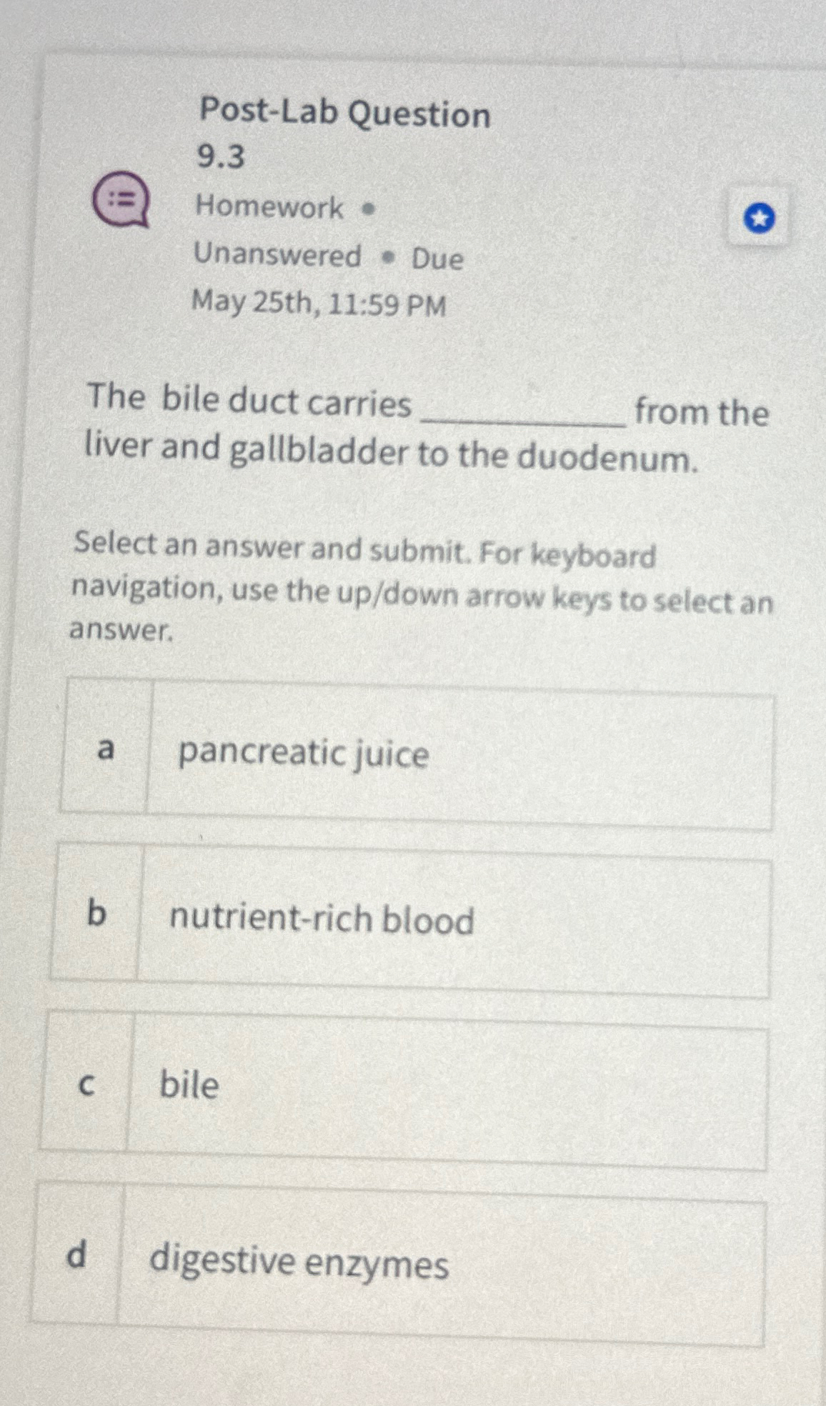 Solved Post-Lab Question9.3Homework -Unanswered - ﻿DueMay | Chegg.com