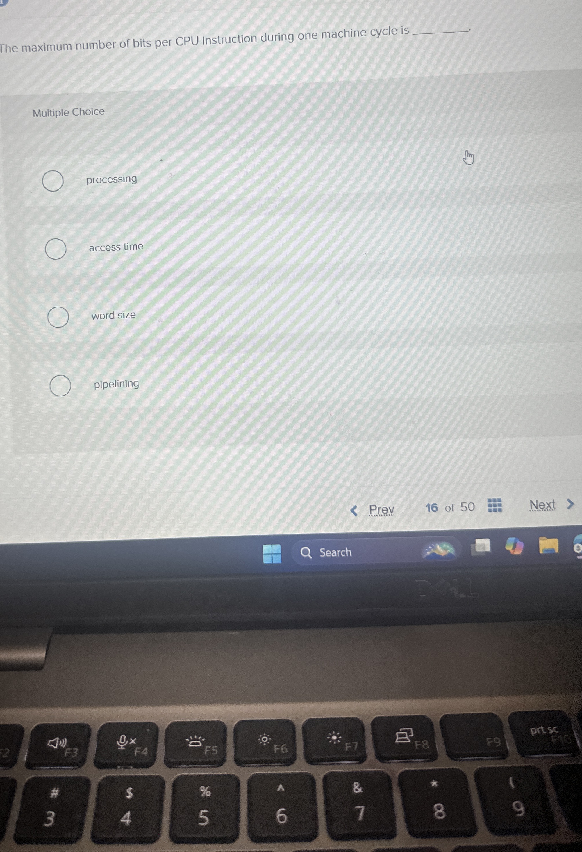 Solved The maximum number of bits per CPU instruction during | Chegg.com