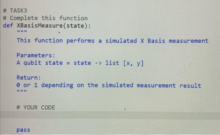 Solved An X basis measurement is a little more involyed but | Chegg.com