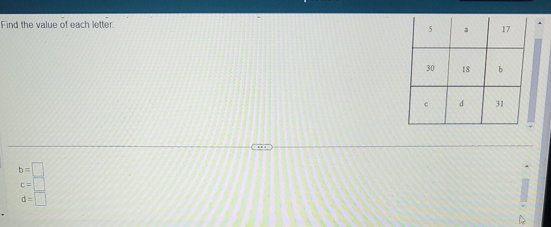 Solved Shown to the right is a magic square (all rows, | Chegg.com