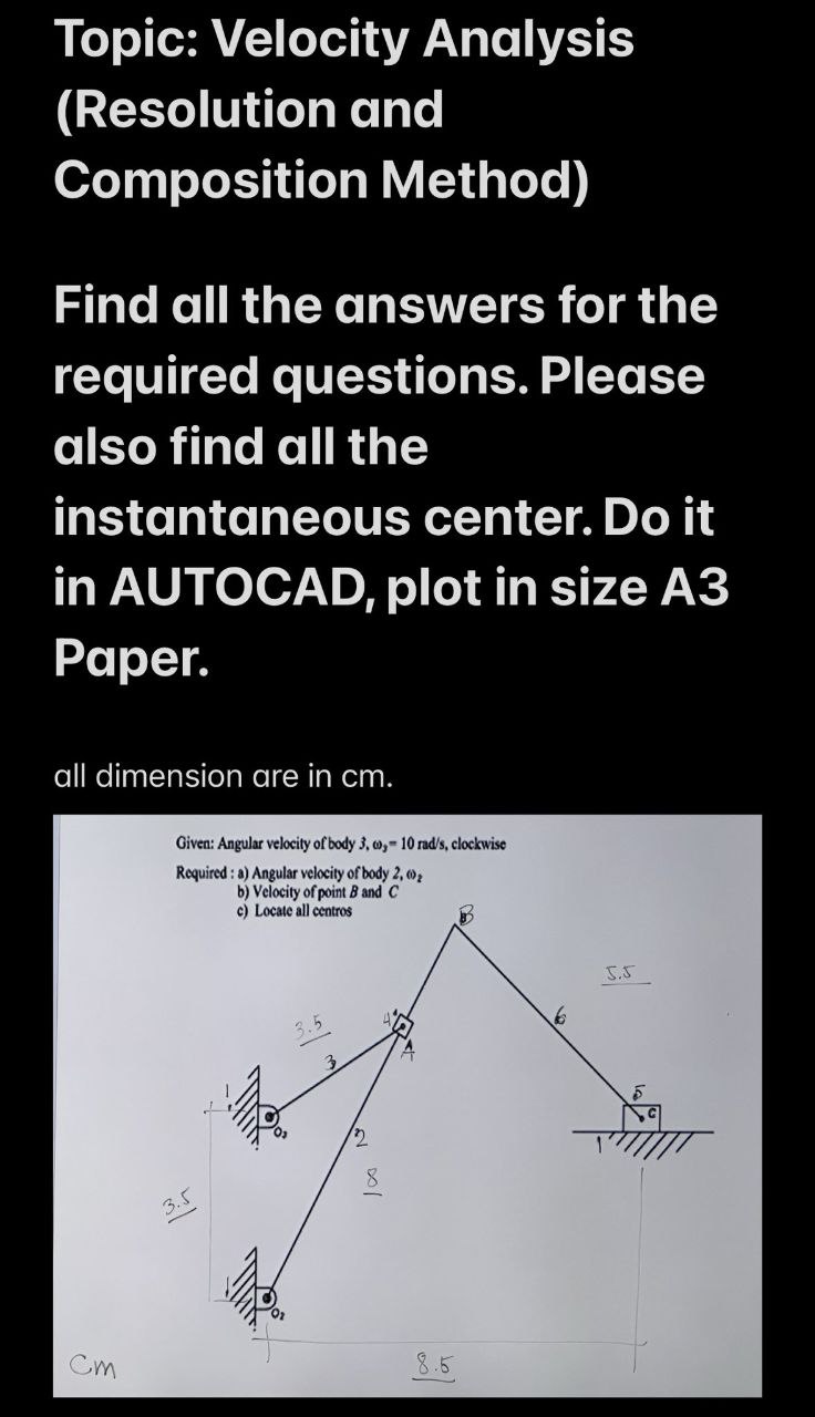 Solved Topic: Velocity Andlysis(Resolution andComposition | Chegg.com