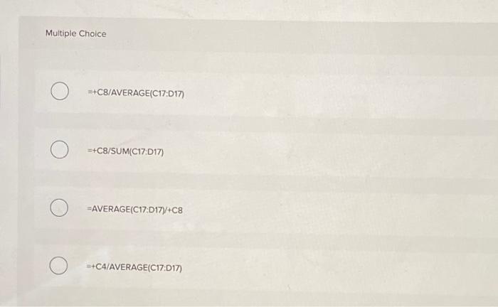 Solved Applying Excel 8: Calculating internal rate of return | Chegg.com