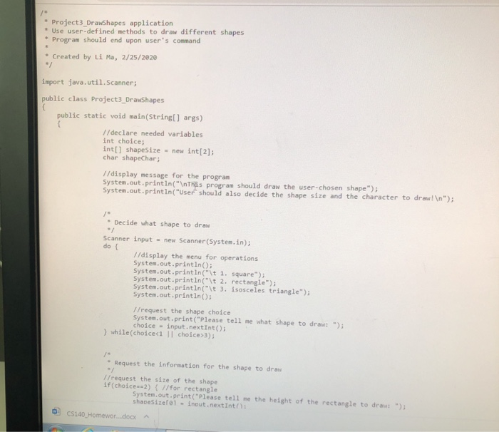 Solved Problem Description Modify the provided Java program | Chegg.com