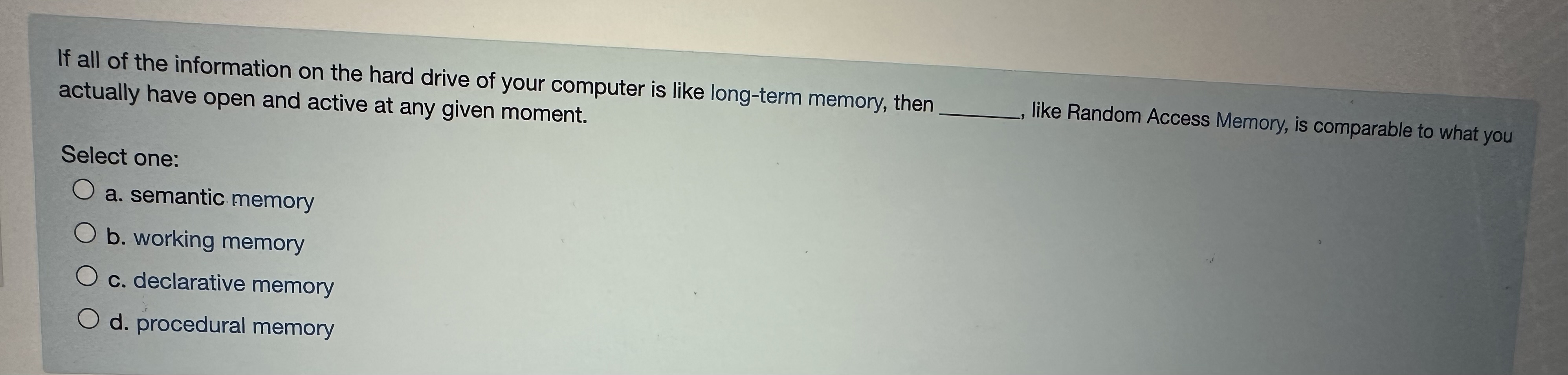 Solved If all of the information on the hard drive of your | Chegg.com