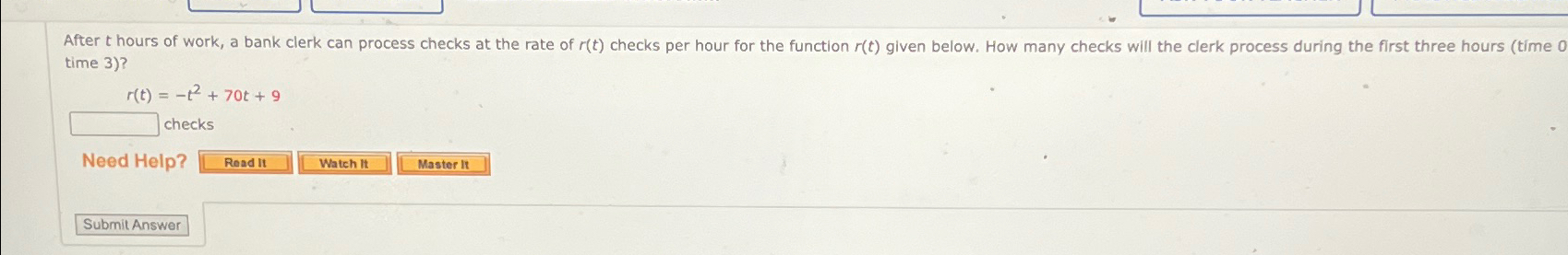 Solved After t ﻿hours of work, a bank clerk can process | Chegg.com