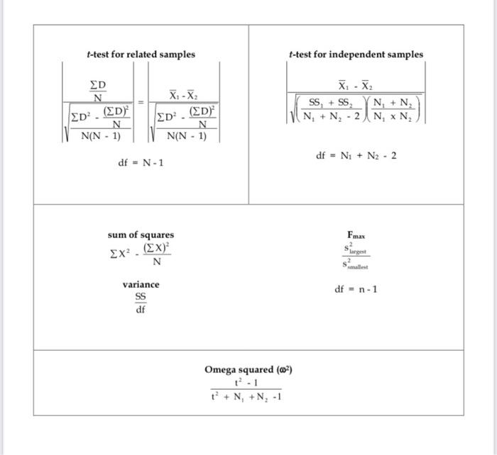 Solved For all computational problems: 1. SHOW THE FORMULA | Chegg.com