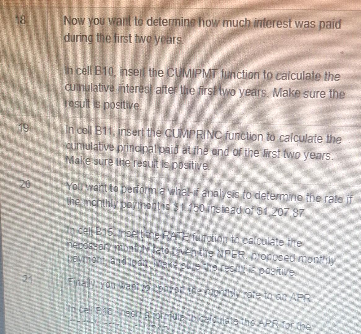 In cell D7, insert the appropriate date function to | Chegg.com