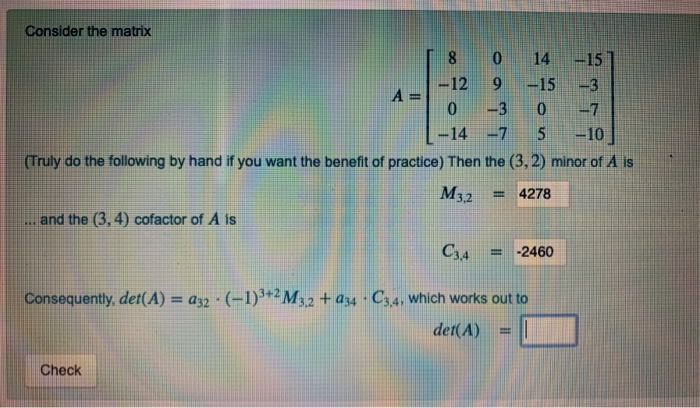 Solved I think the first two are correct, but you should | Chegg.com