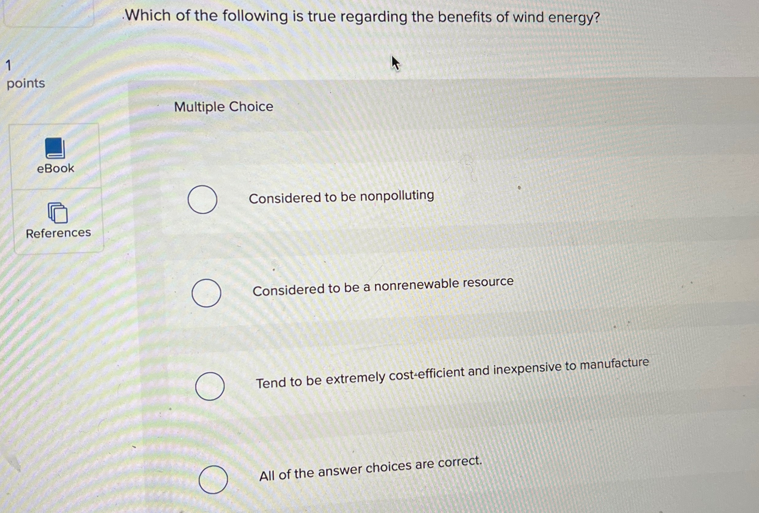 Solved Which of the following is true regarding the benefits | Chegg.com