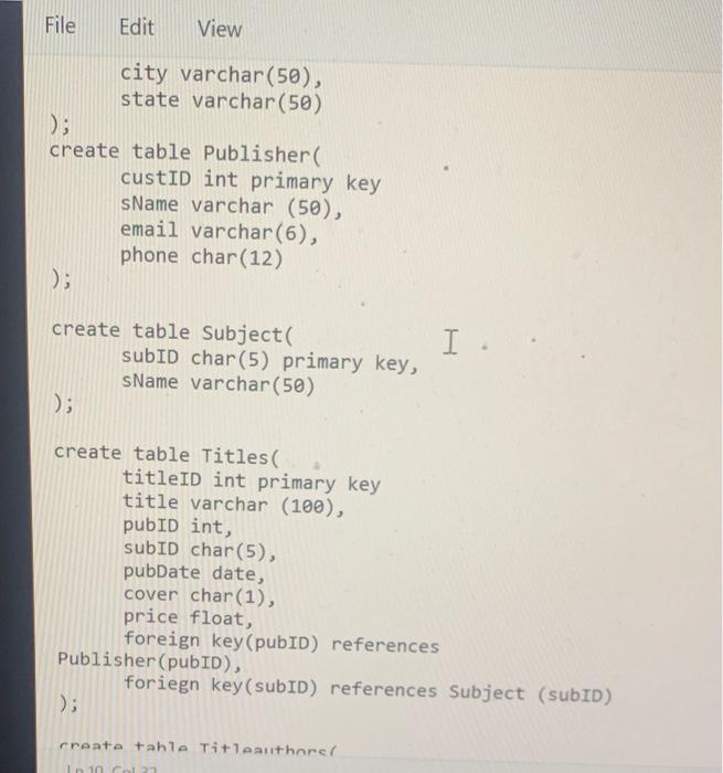 i need help with this python datbase i need to create | Chegg.com