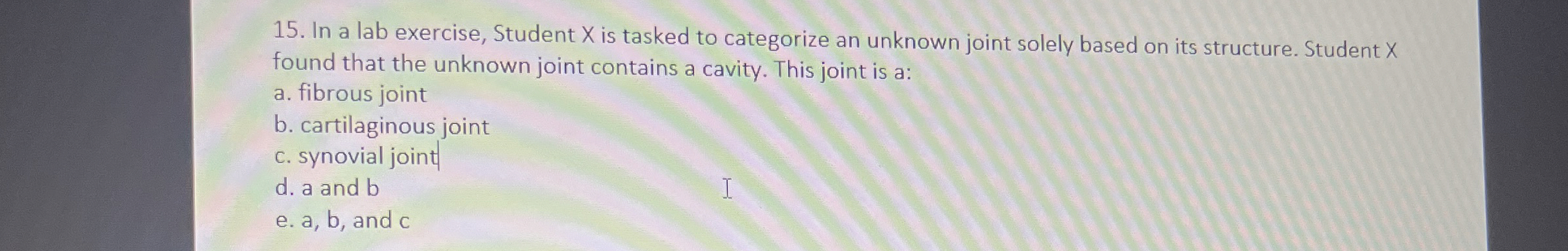 Solved In a lab exercise, Student x ﻿is tasked to categorize | Chegg.com