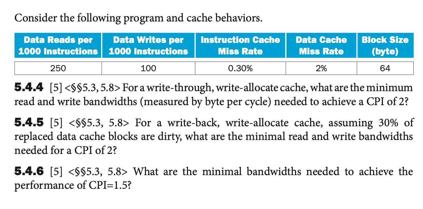 Solved Consider the following program and cache | Chegg.com