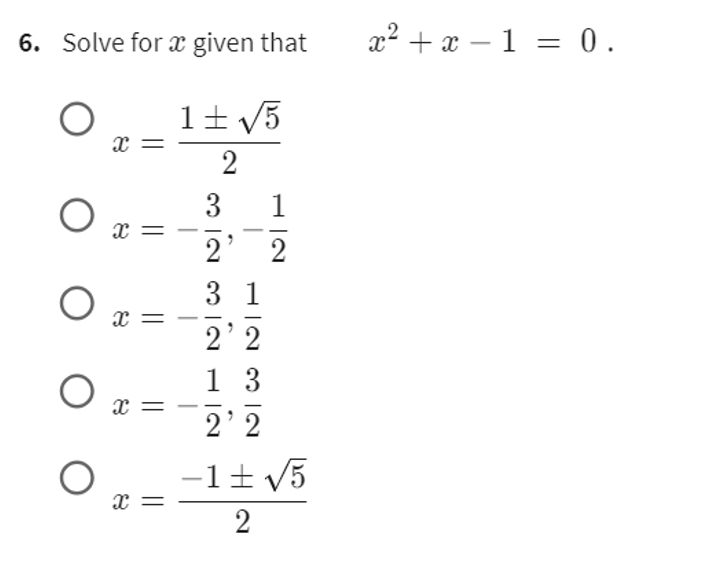 Solved Solve for x ﻿given that | Chegg.com