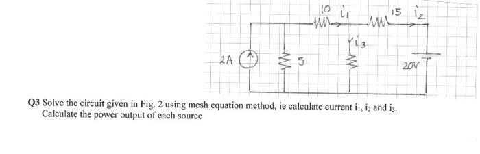Solved Q1 Convert the Delta circuit Fig 1 to Y equivalent | Chegg.com