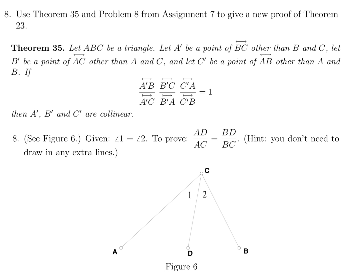 Solved Use Theorem 35 ﻿and Problem 8 ﻿from Assignment 7 ﻿to | Chegg.com