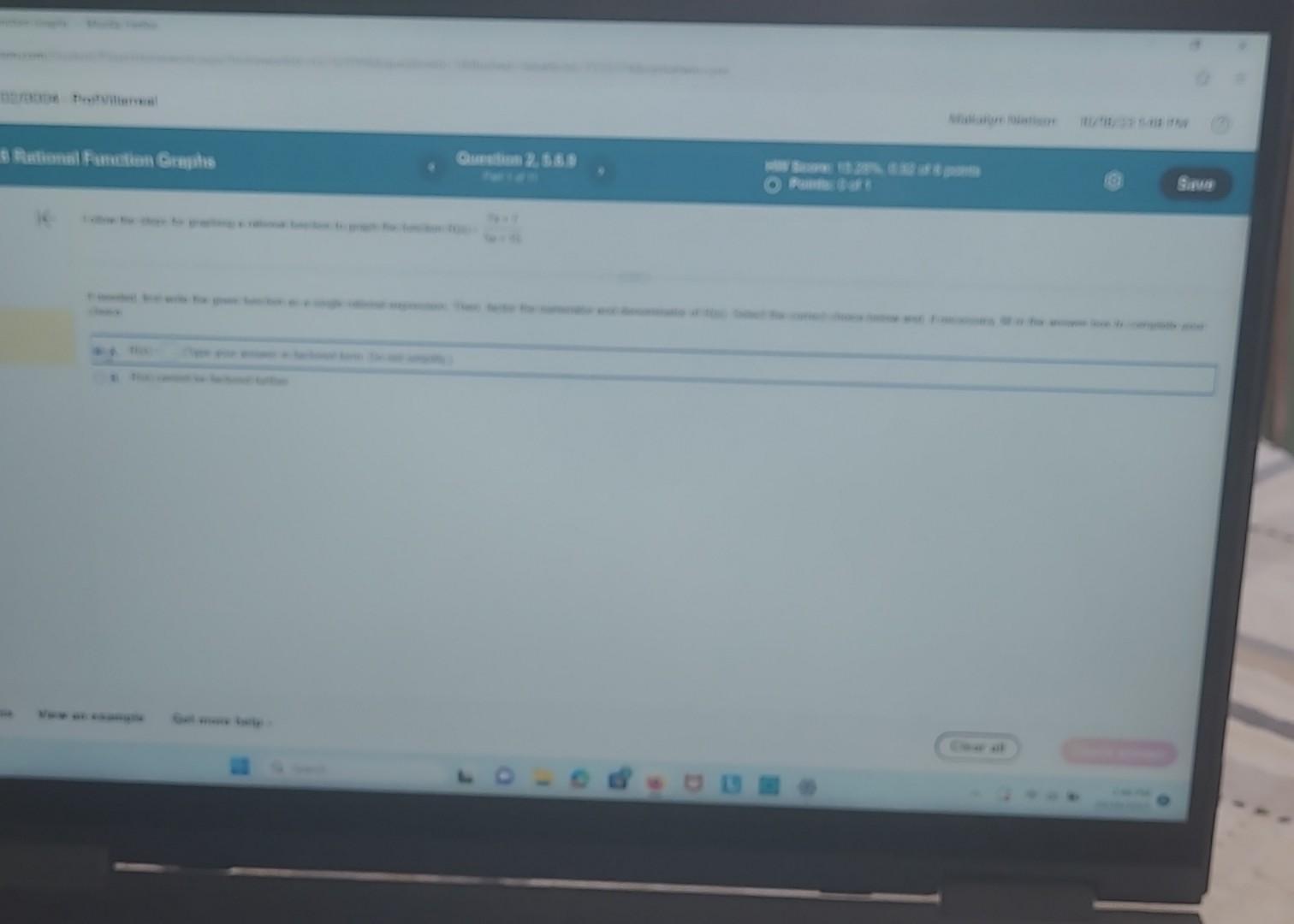 Solved Follow the steps for graphing a rational function to | Chegg.com