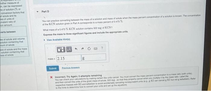 Solved fothes measure of on, can be expressed 13 of solution | Chegg.com