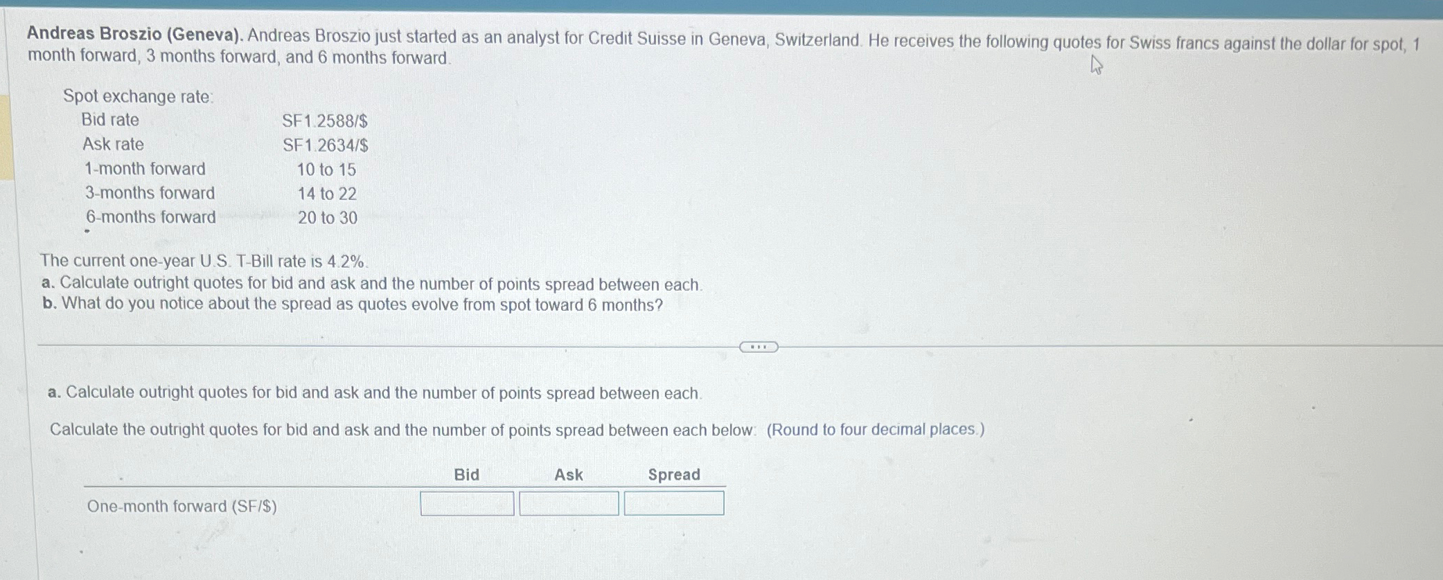 Solved Andreas Broszio (Geneva). ﻿Andreas Broszio just | Chegg.com