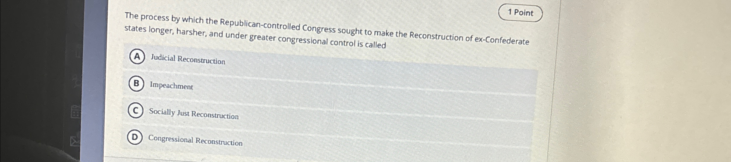 Solved 1 ﻿PointThe process by which the | Chegg.com