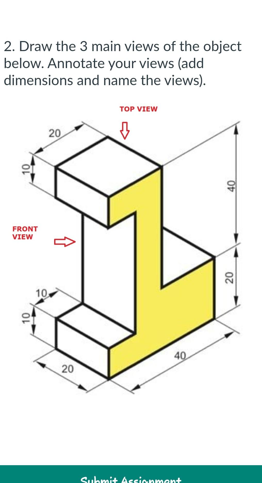 Solved In the same DWG file, follow the drawing instructions | Chegg.com
