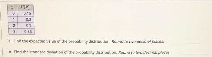 Solved a. Find the expected value of the probability | Chegg.com