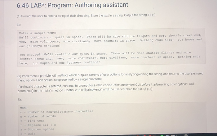 Solved (4) Implement the getNumOfWords() method.getNum | Chegg.com