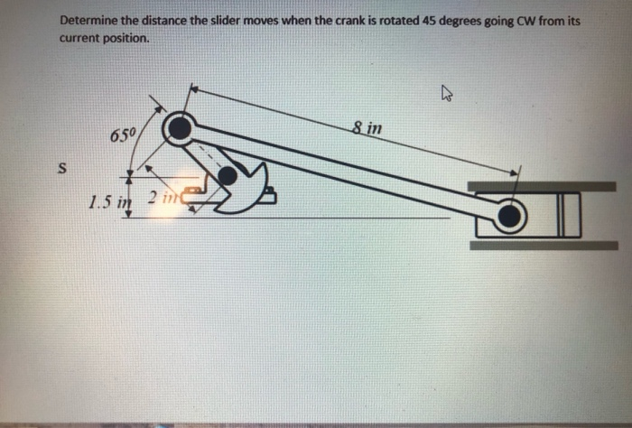 Solved When the foot petal is rotated 35 degrees CCW from | Chegg.com