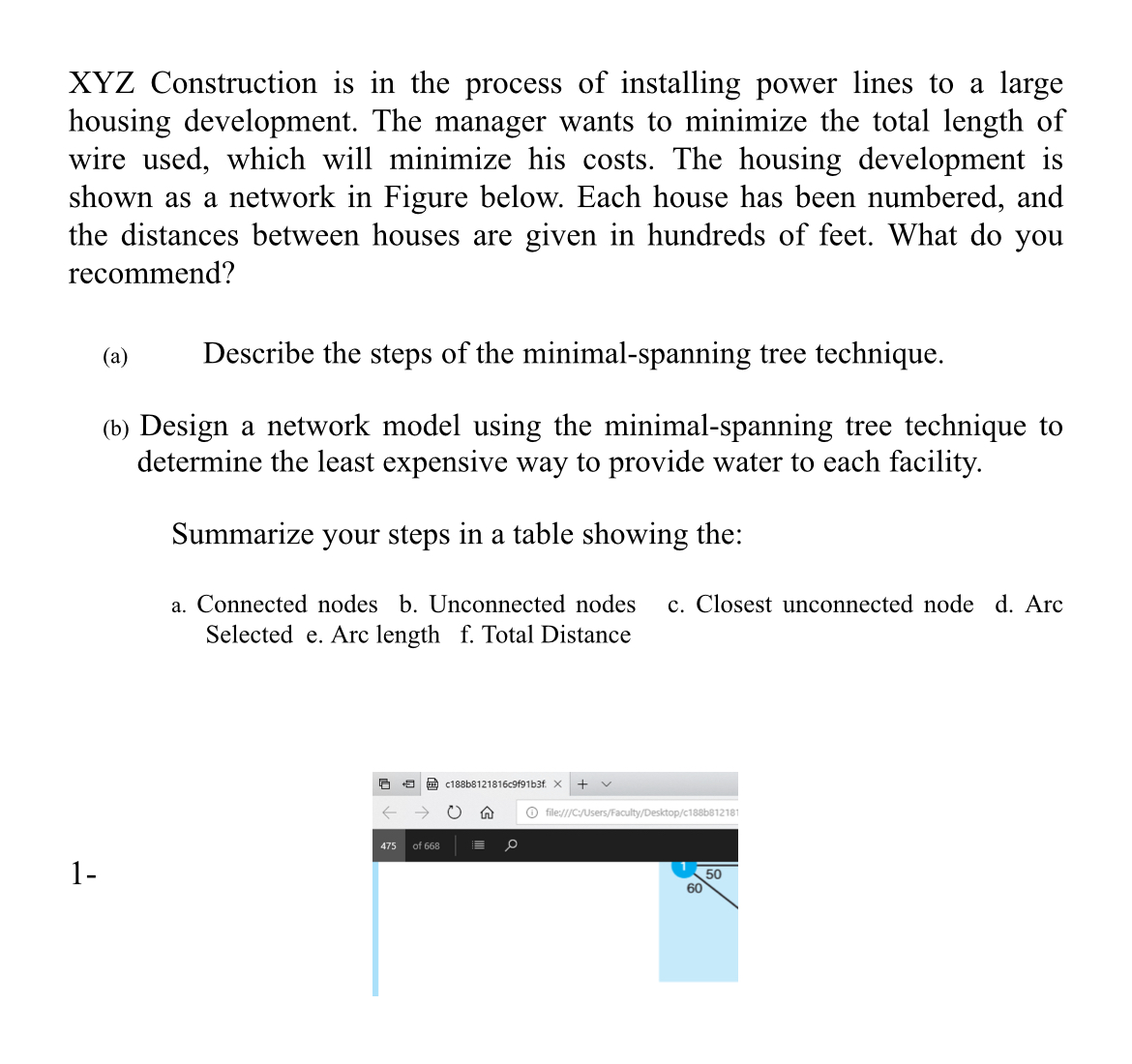 Solved XYZ Construction is in the process of installing | Chegg.com