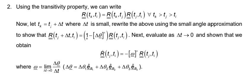 Solved 2. Using the transitivity property, we can write | Chegg.com