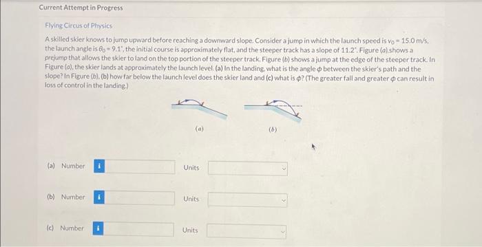 Solved Current Attempt in Progress Flying Circus of Physics | Chegg.com