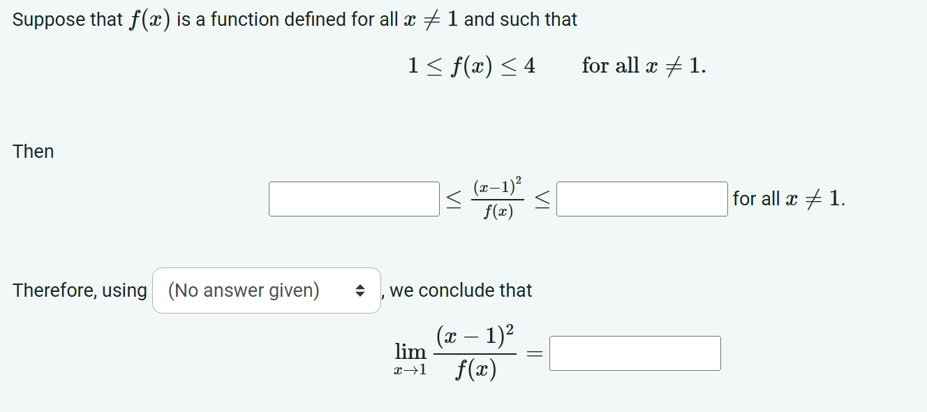 Solved Suppose that f(x) ﻿is a function defined for all x≠1 | Chegg.com