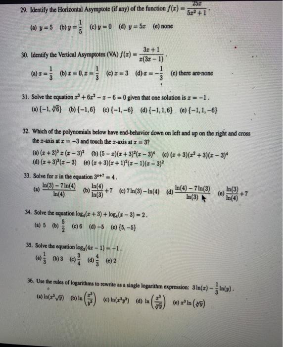 Solved 1. Simplify the expression and rewrite with only | Chegg.com