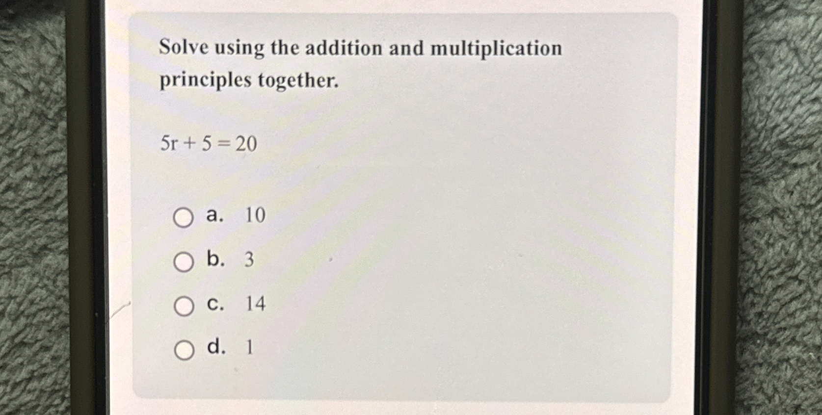 Solved Solve using the addition and multiplication | Chegg.com
