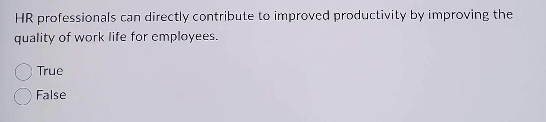 Solved HR professionals can directly contribute to improved | Chegg.com