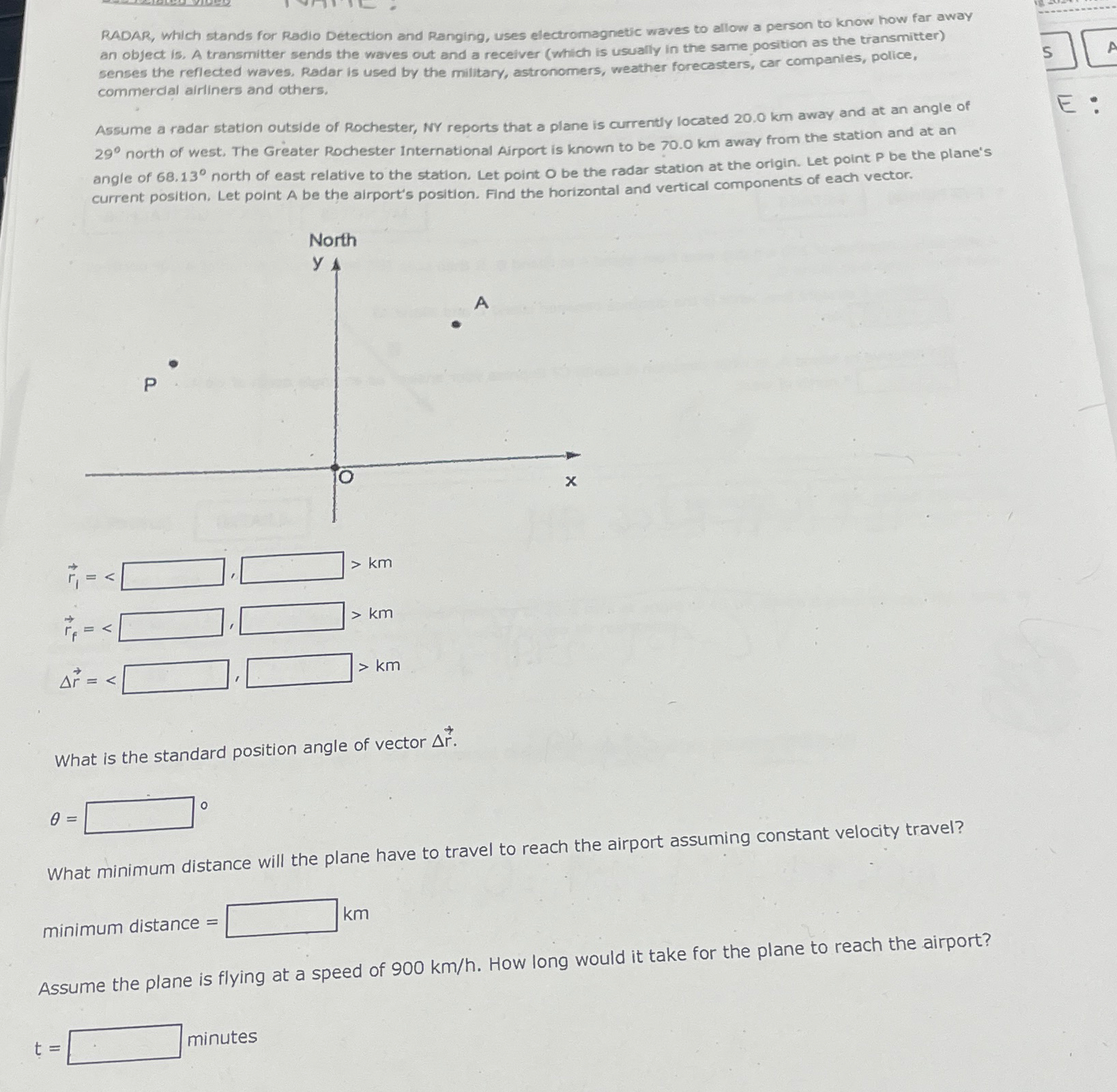 Solved RADAR, which stands for Radio Detection and Ranging, | Chegg.com
