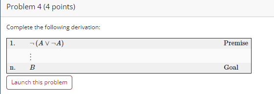 Solved Problem 4 (4 ﻿points)Complete the following | Chegg.com