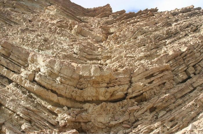 Solved Examine the geological structure shown in this image. | Chegg.com