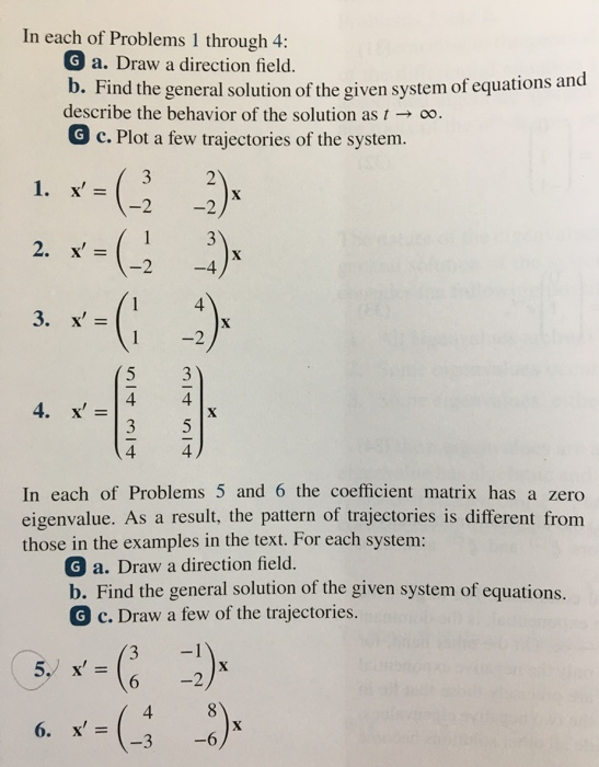 Solved In each of Problems 1 through 4: Ga. Draw a direction | Chegg.com