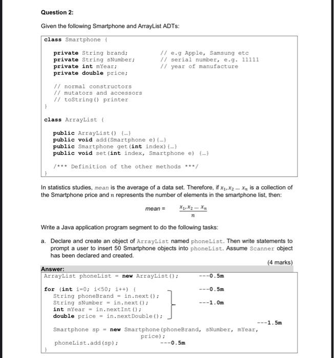 Solved Answer all question.Java LanguageNote : Prefer to | Chegg.com