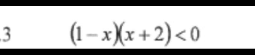 Solved 3(1−x)(x+2)