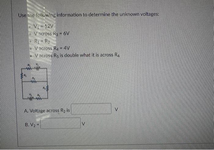 Solved Use the following information to determine the | Chegg.com